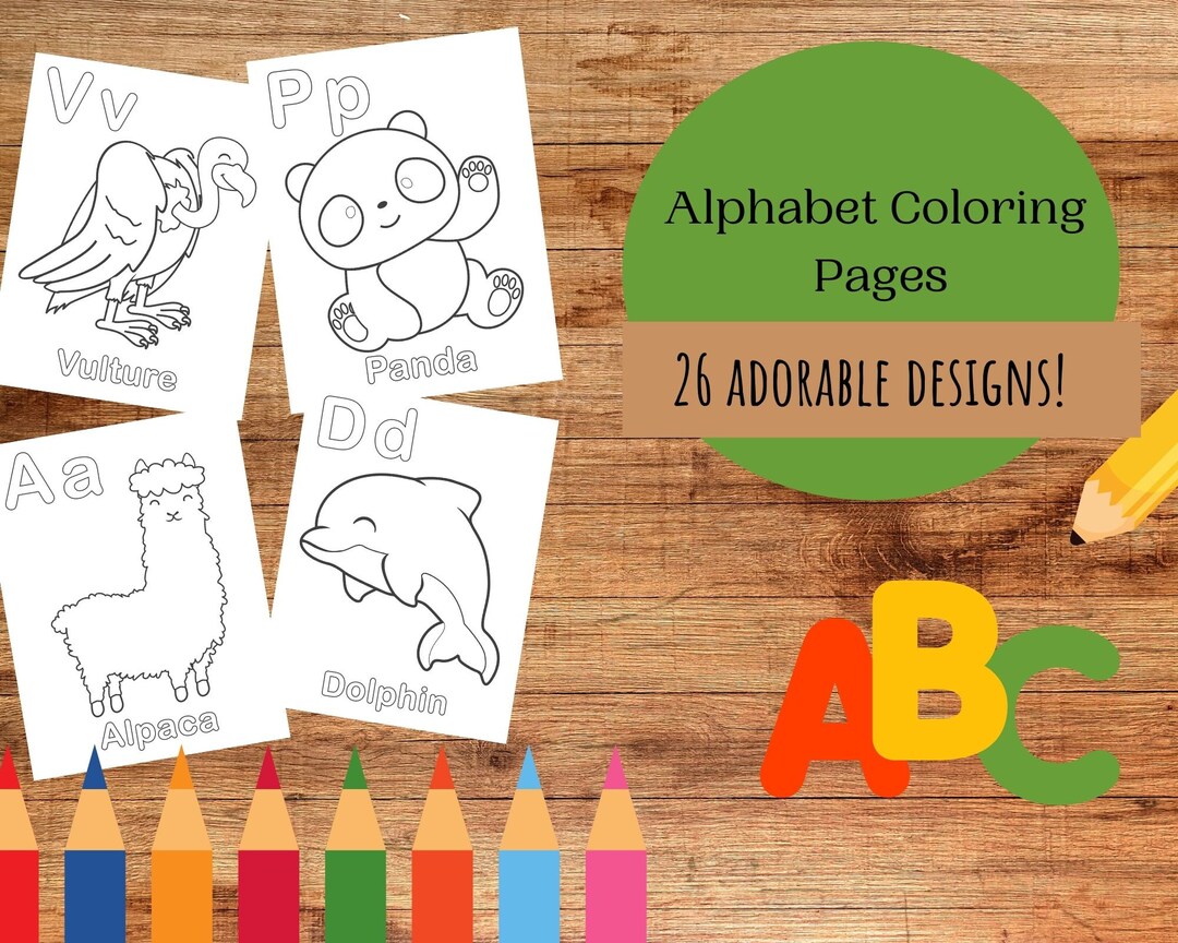 26 Printable Alphabet Coloring Pages | Coloring Book| ABC Coloring ...