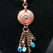 N003 Southwestern Influence Necklace in Copper and Turquoise - Etsy