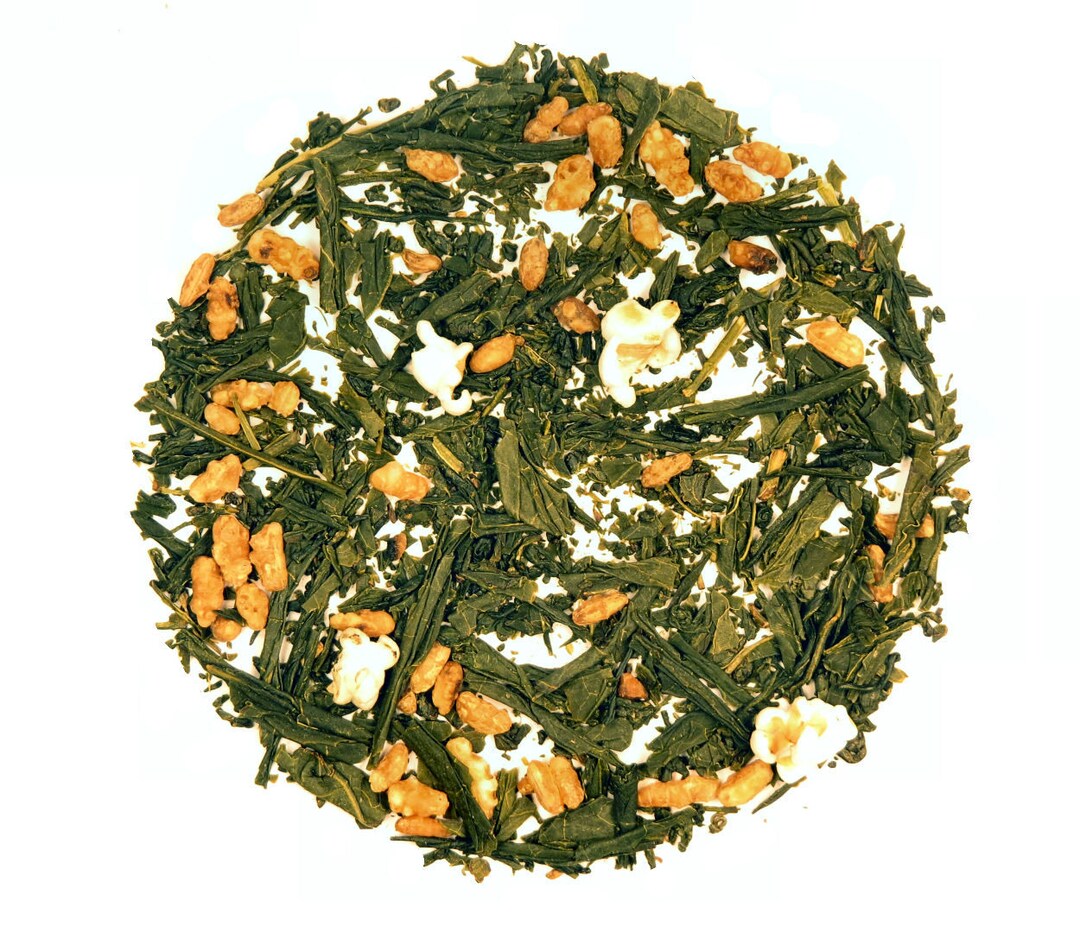Genmaicha Green Tea, Genmaicha Loose Tea, Popcorn Tea, Gourmet Loose ...