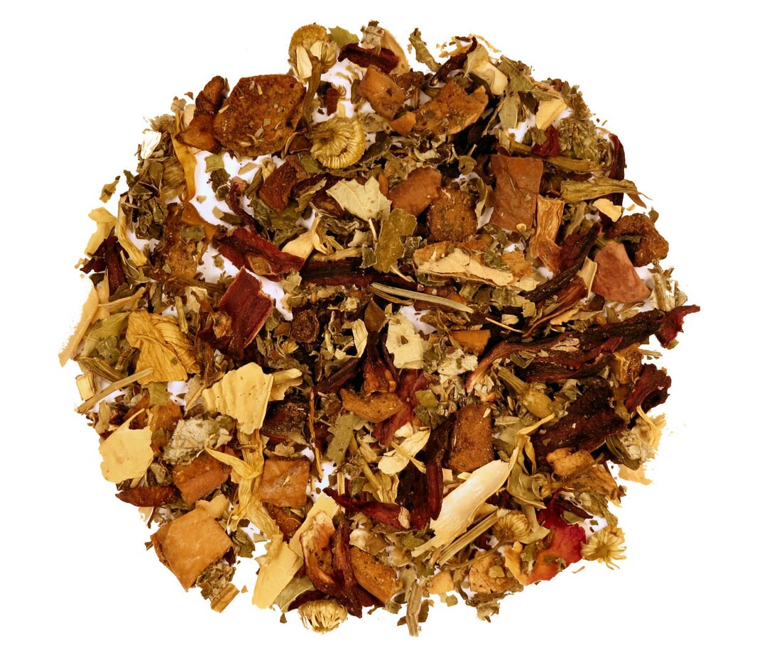 Raspberry Mint Tea, Raspberry Mint Loose Tea, Gourmet Loose Tea, Herbal ...