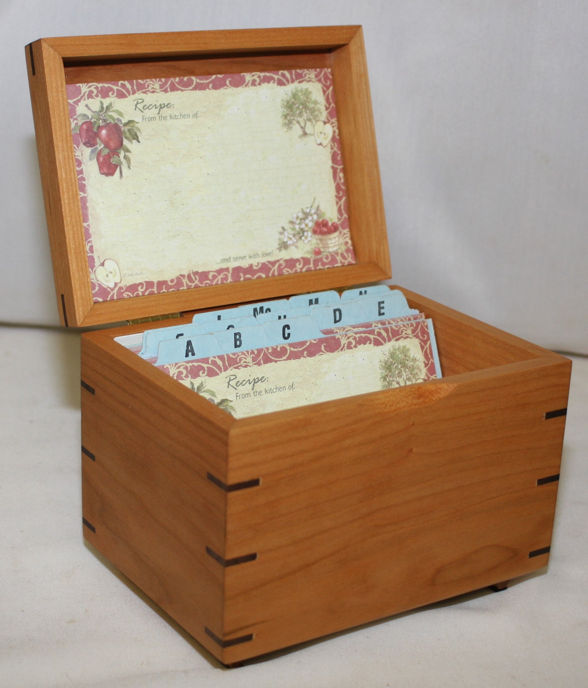 Recipe Box For 4x6 Cards - Banana-breads.com