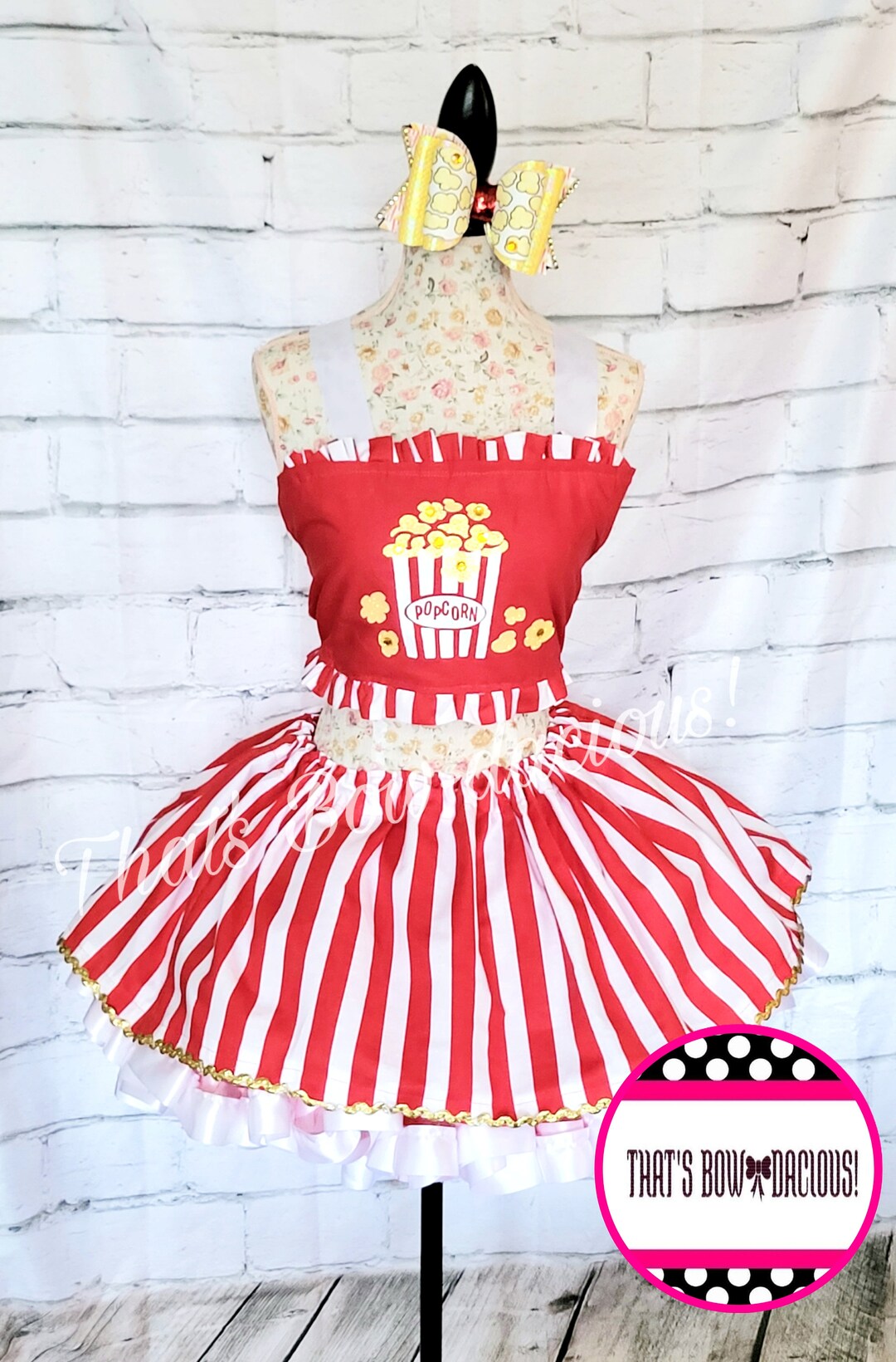 Popcorn Tutu Movie Theme Party Popcorn Dress Poporn Tutu Dress Popcorn ...