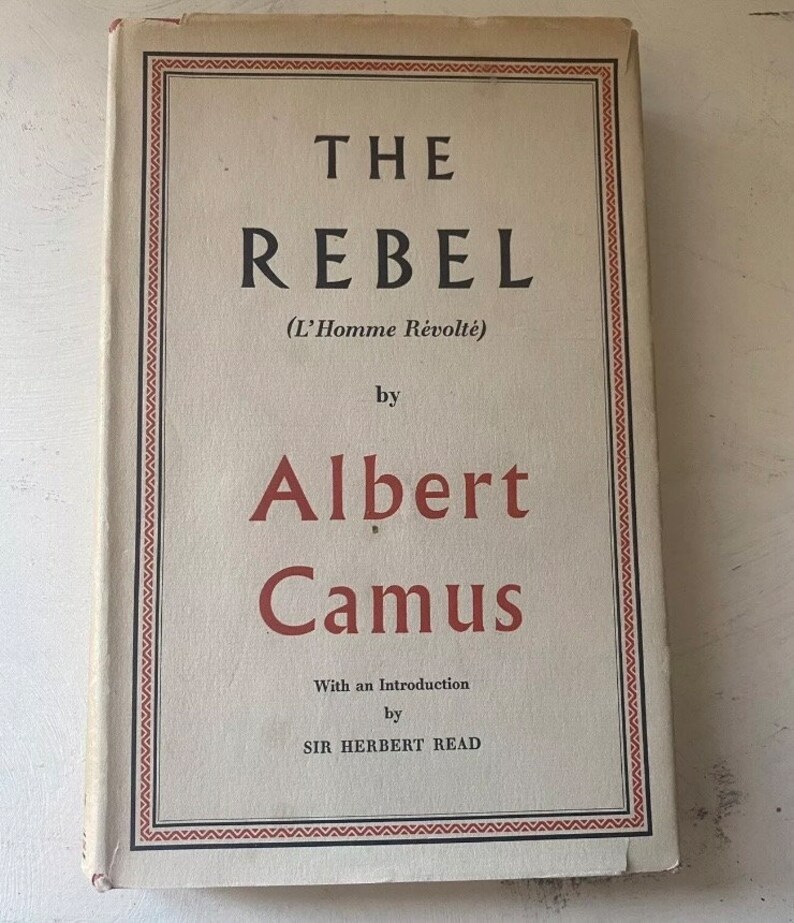 The Rebel by Albert Camus Hamish Hamilton First Edition 1953 - Etsy