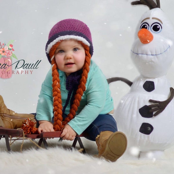 Frozen Anna Hat - Etsy