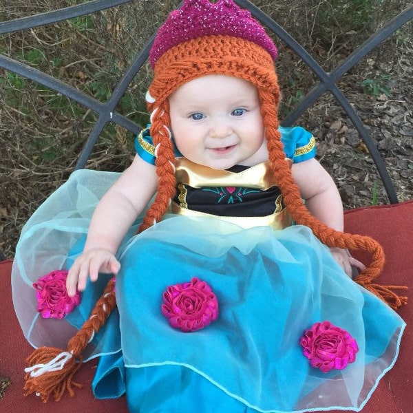 Frozen Anna Hat - Etsy