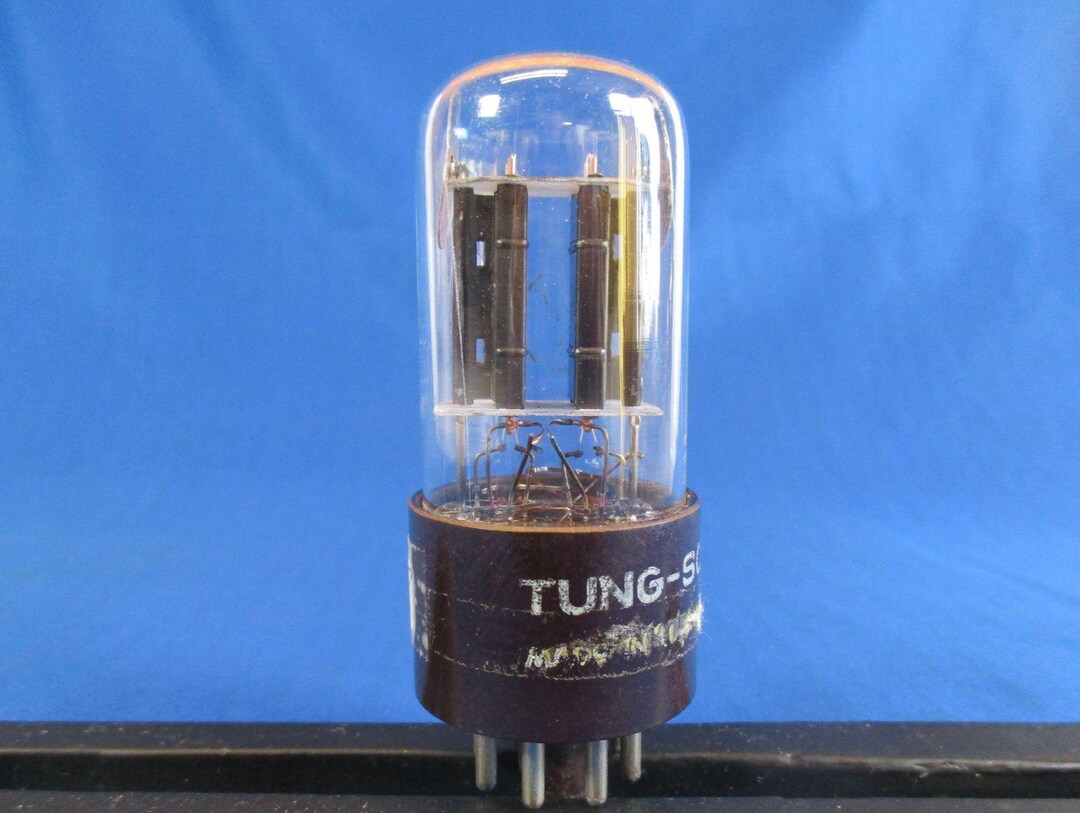 Tung Sol 6SN7GT Vacuum Tube Mouse Ears Copper Rods TV-7 Tested - Etsy