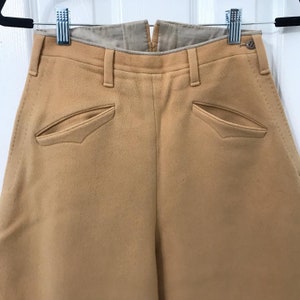 Vintage 1930s 1940s Wool Jodhpur Equestrian Pants Rugged English ...