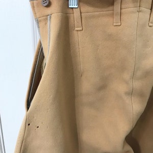 Vintage 1930s 1940s Wool Jodhpur Equestrian Pants Rugged English ...