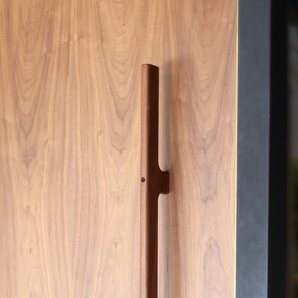 Wooden Door Handle - Etsy