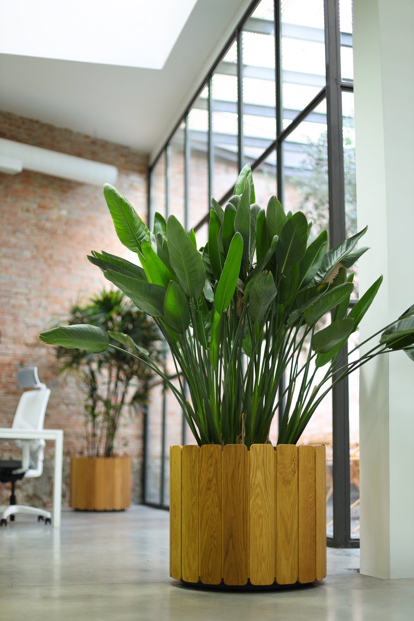 Wooden Slat Planter Flower Pot - Etsy