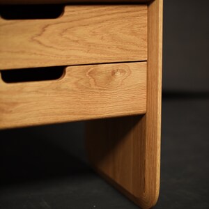 Solid Timber Brutalist Nightstand - Etsy Canada