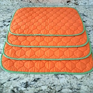 1970 Kitchen Table Placemats Set of 4 in Colorful Brady Bunch - Etsy
