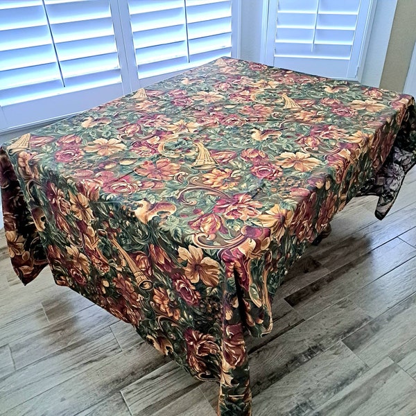 Fall Tablecloth - Etsy