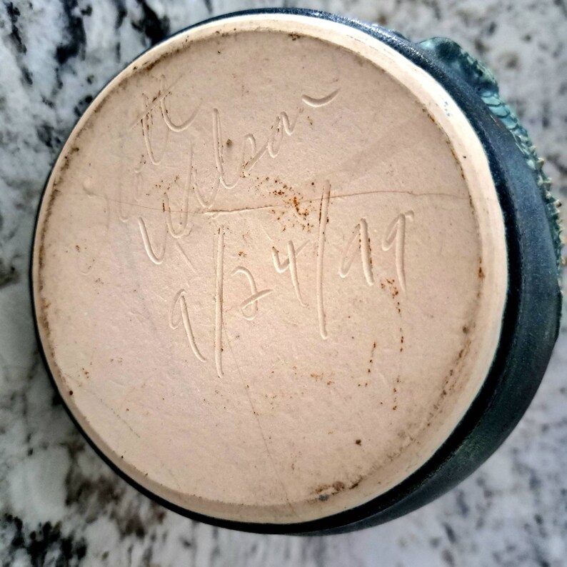 Vintage 1999 Signed Scott Wilson Studio Art Pottery. - Etsy