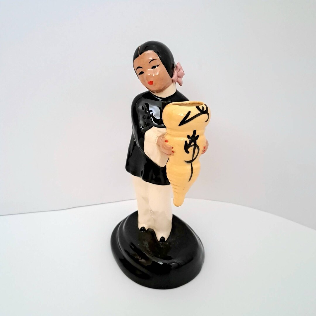 1950s Walter Wilson Pottery Figurine, California Mid-century Decor - Etsy