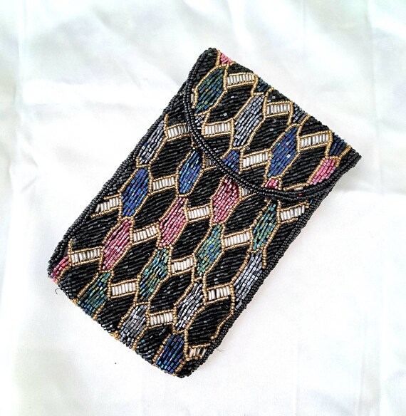 Vtg Bechamel 3 Piece Purse Set. Retro 1980 Bling Spar… - Gem