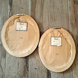 Anne Allaben "gypsy Children" Prints, Mid-century Oval Gold Frames - Etsy