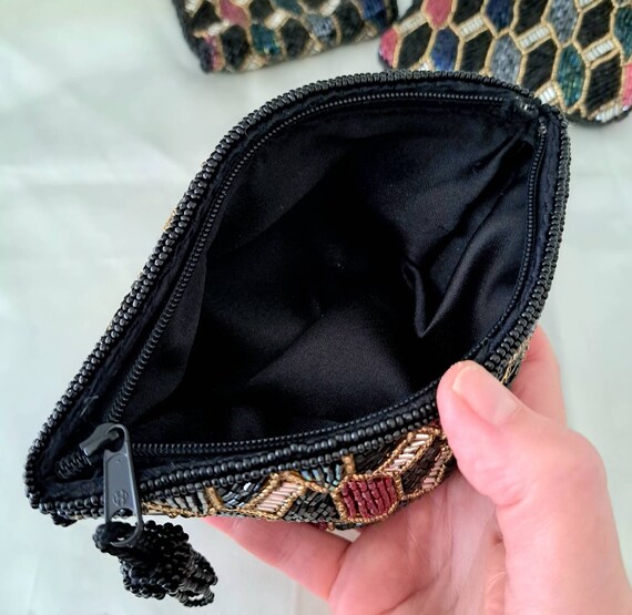 Vtg Bechamel 3 Piece Purse Set. Retro 1980 Bling Spar… - Gem