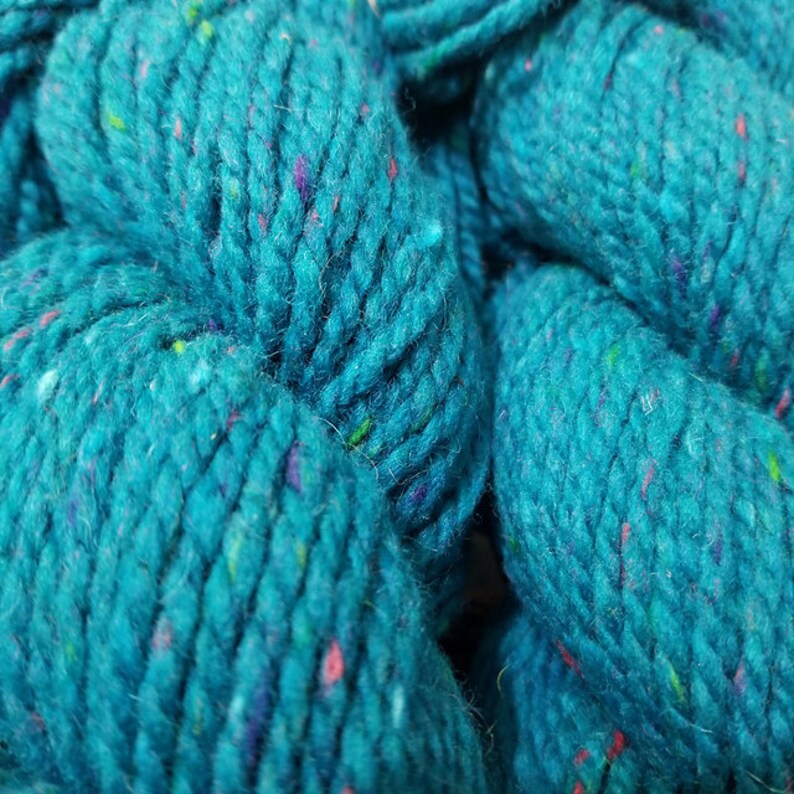 Rowan Fox Tweed Chunky Discontinued Yarn, Purple & Teal Colorways, Aran ...