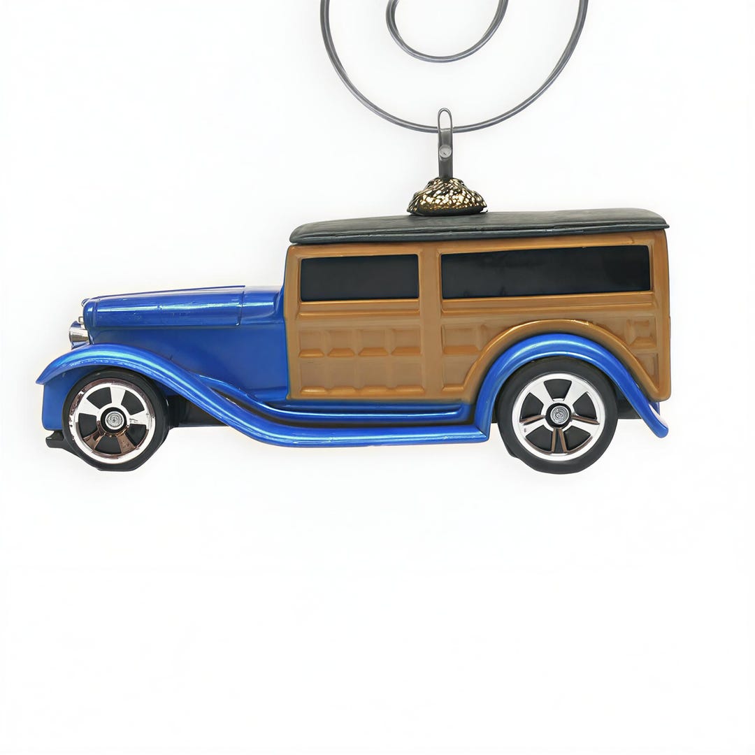 1932 Ford Woody Woodie Panel Car Vintage Style Christmas Tree Ornament ...