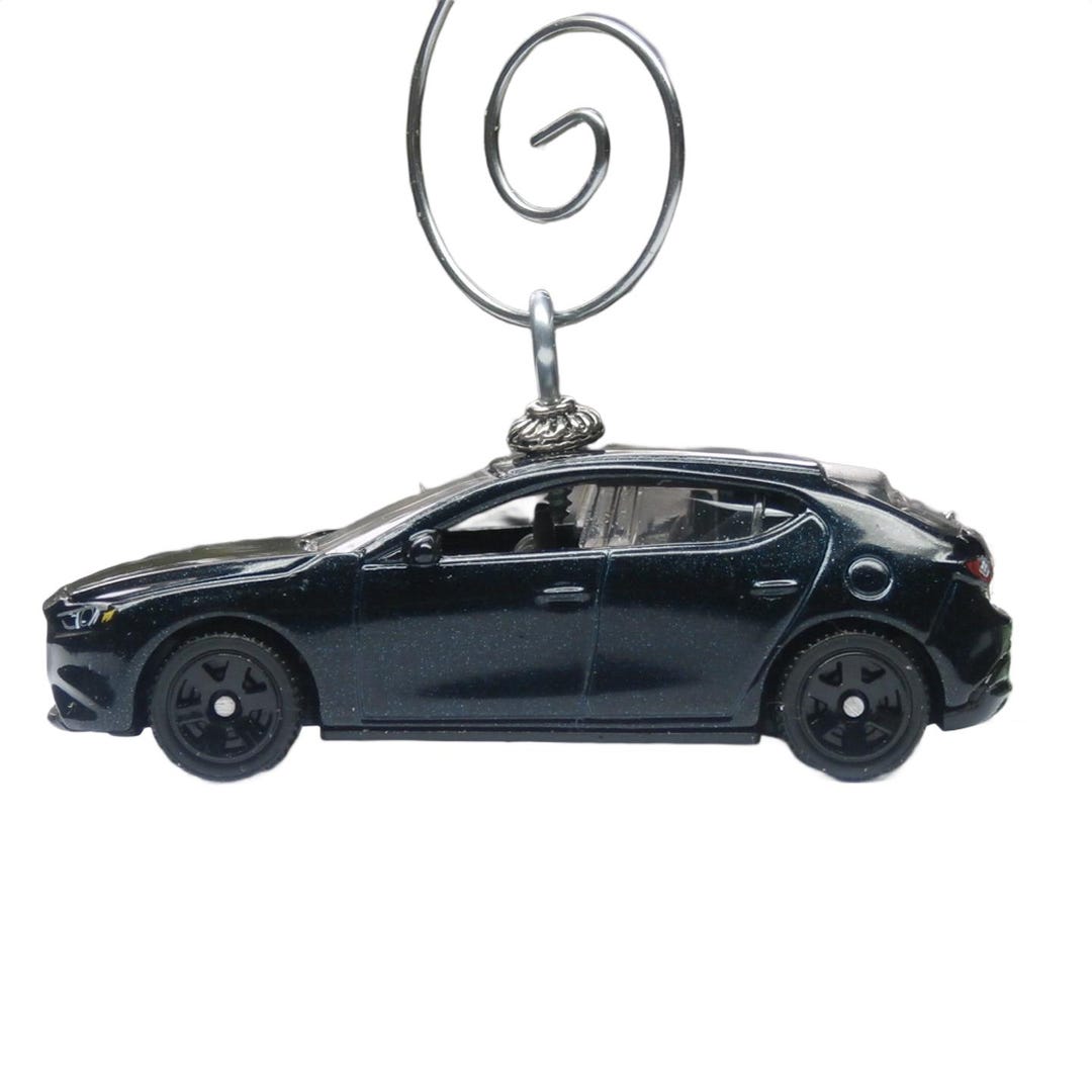 Mazda 3, Mazda3, Black Car Ornament or Keychain - You Choose - Hot ...