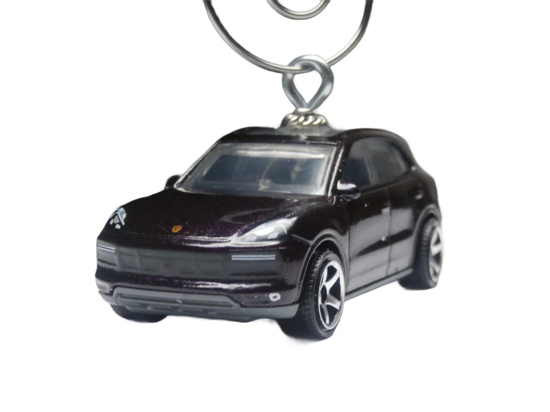 Porsche Cayenne SUV DEEP PURPLE Car Ornament or Keychain - You Choose ...