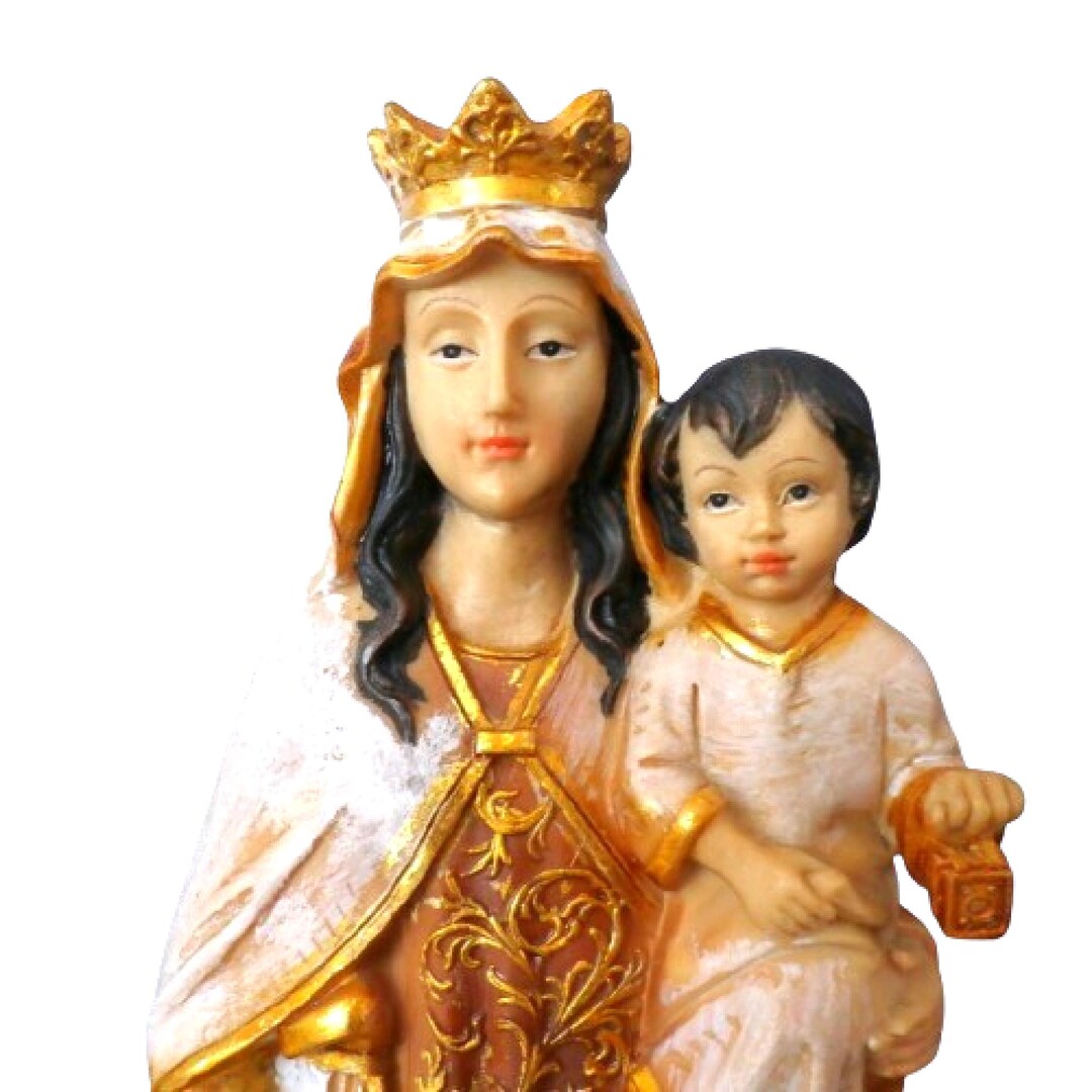 Virgen Las Mercedes Estatua - Virgin Our Lady of Mercy Statue With Baby ...