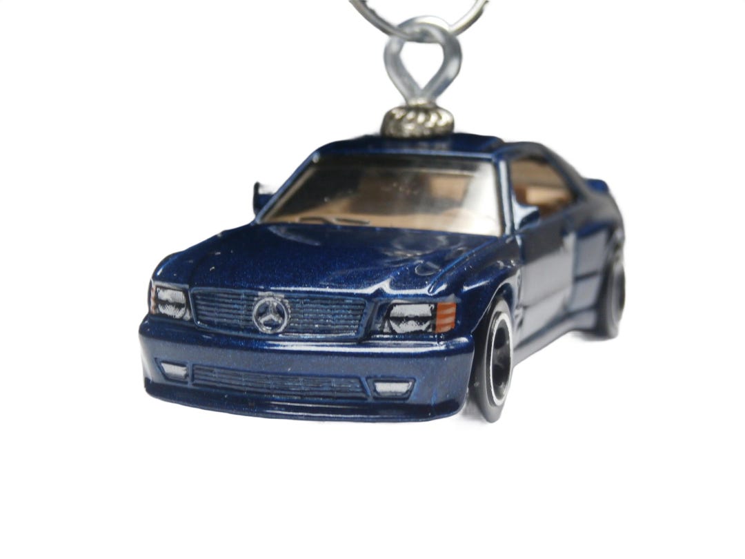 New 1989 Mercedes-benz 560 SEC AMG Blue Car Ornament or Keychain - You ...