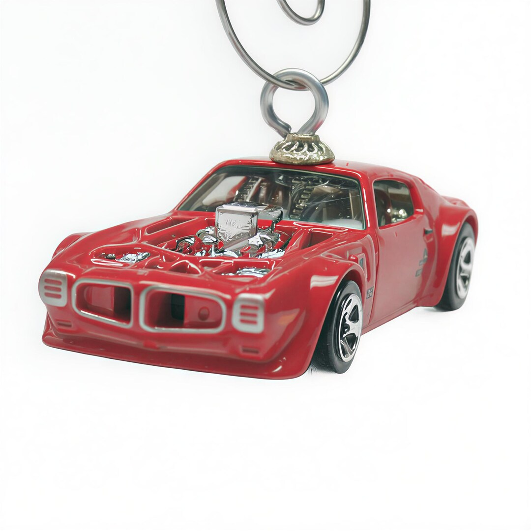 Pontiac Firebird Trans AM Car Custom Christmas Tree Ornament 1/64 ...