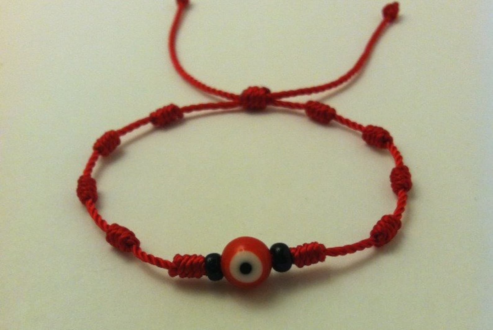 Red String Bracelet. Evil Eye Bracelet. Knots Bracelet. | Etsy