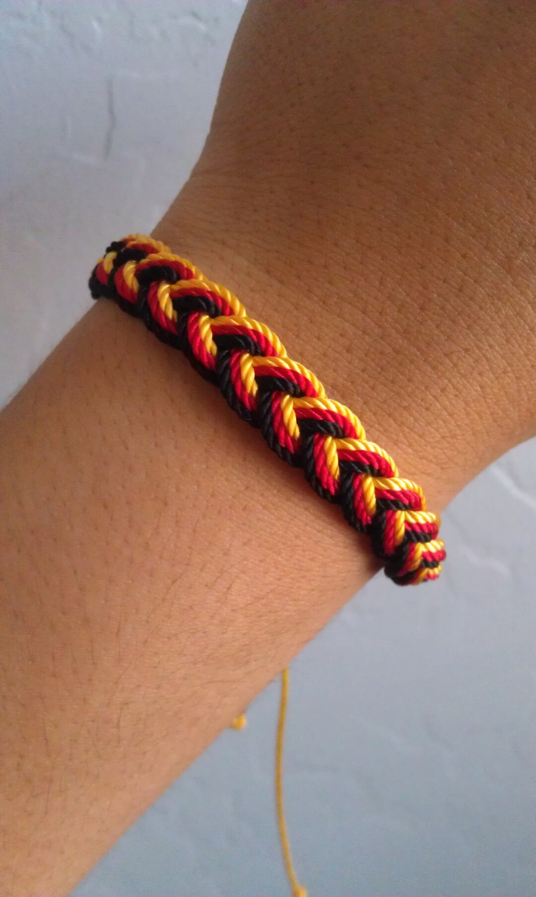 World Cup Inspired Germany Friendship Bracelet. Adjustable - Etsy