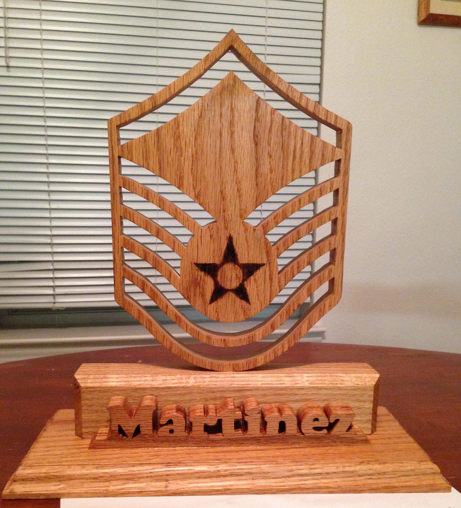 Military Rank Display Name Display Military Wood Rank - Etsy