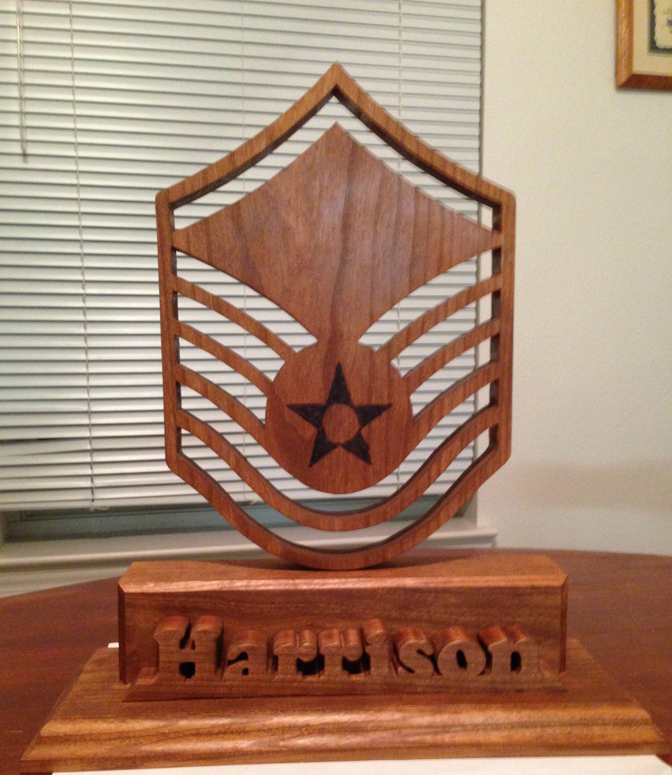 Military Rank Display Name Display Military Wood Rank - Etsy