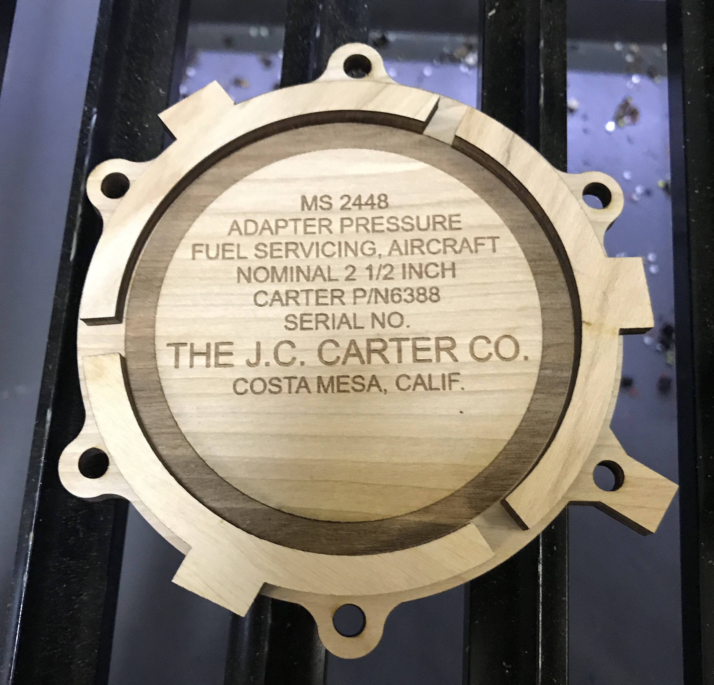 Wood Coaster Single Point Receptacle Coaster POL Coaster - Etsy