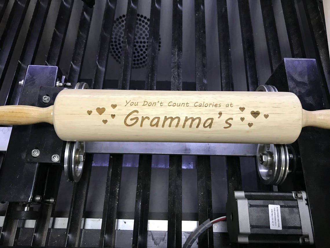Personalized Rolling Pin Engraved Rolling Pin Custom | Etsy
