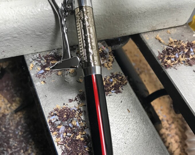 Firefighter Pen - Thin Red Line Pen - Fireman Pen - Firefighter Gift ...