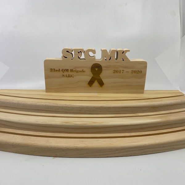 Laser Engraved Challenge Coin Holder - Etsy