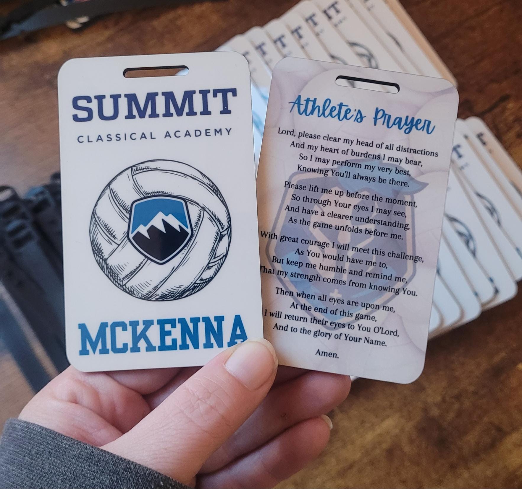 Volleyball Bag Tags | Custom Design or Pick Your Design | Personalized ...