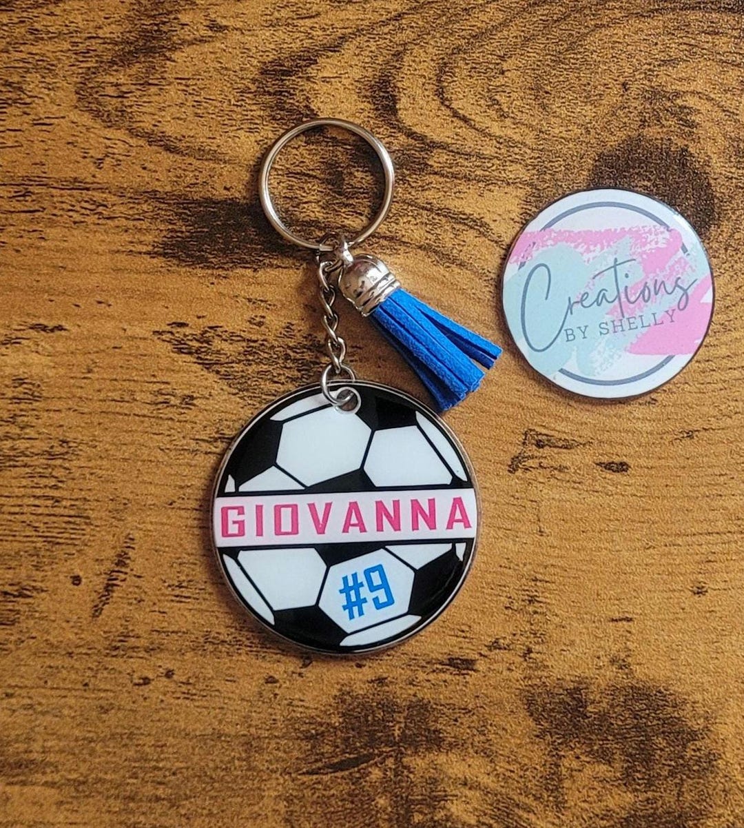 Soccer Bag Tags | Keychains | Personalized | Team Coach Gift - Etsy