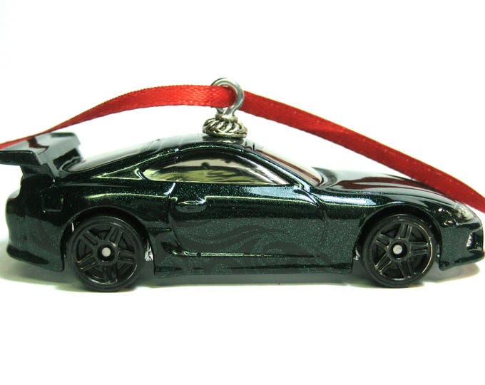 Toyota Supra MK4 Sports Car Christmas Tree Ornament - Etsy