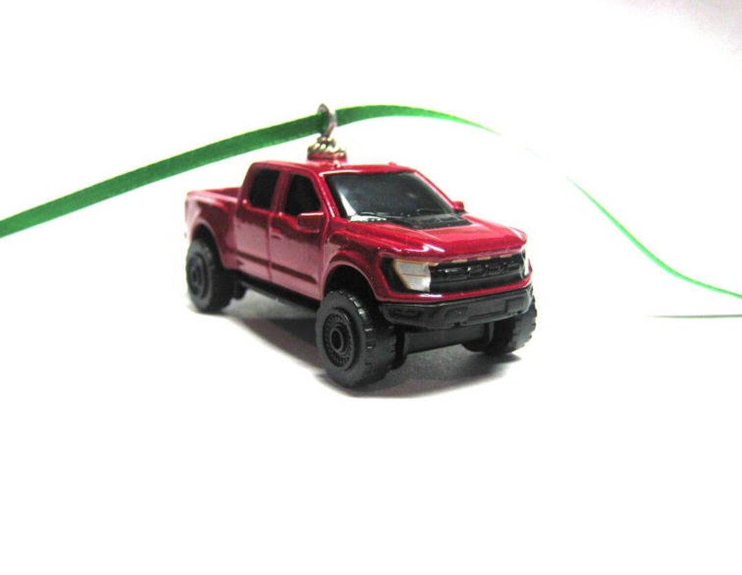 Ford F-150 Raptor Pickup Truck Car Christmas Tree Ornament - Etsy