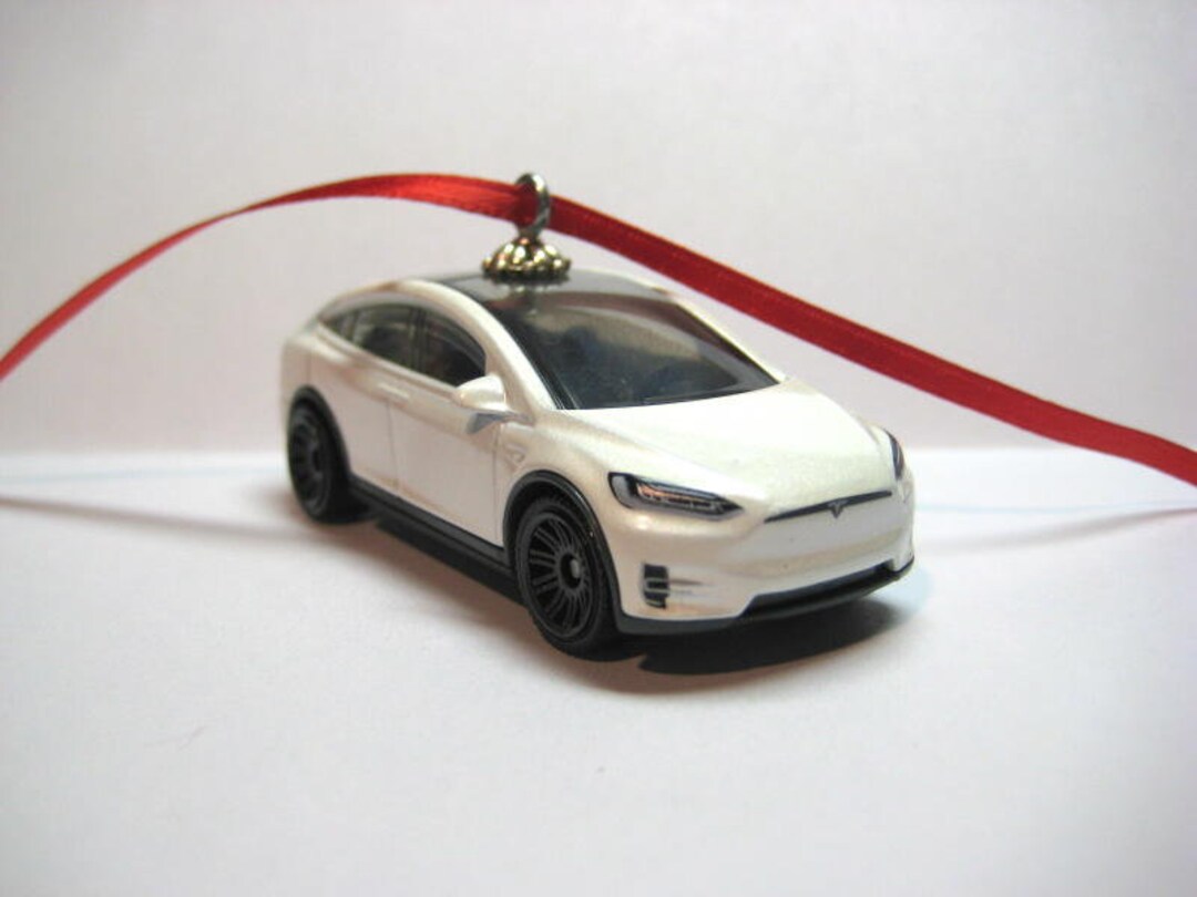 Tesla Model X EV Electric Car Christmas Tree Ornament - Etsy