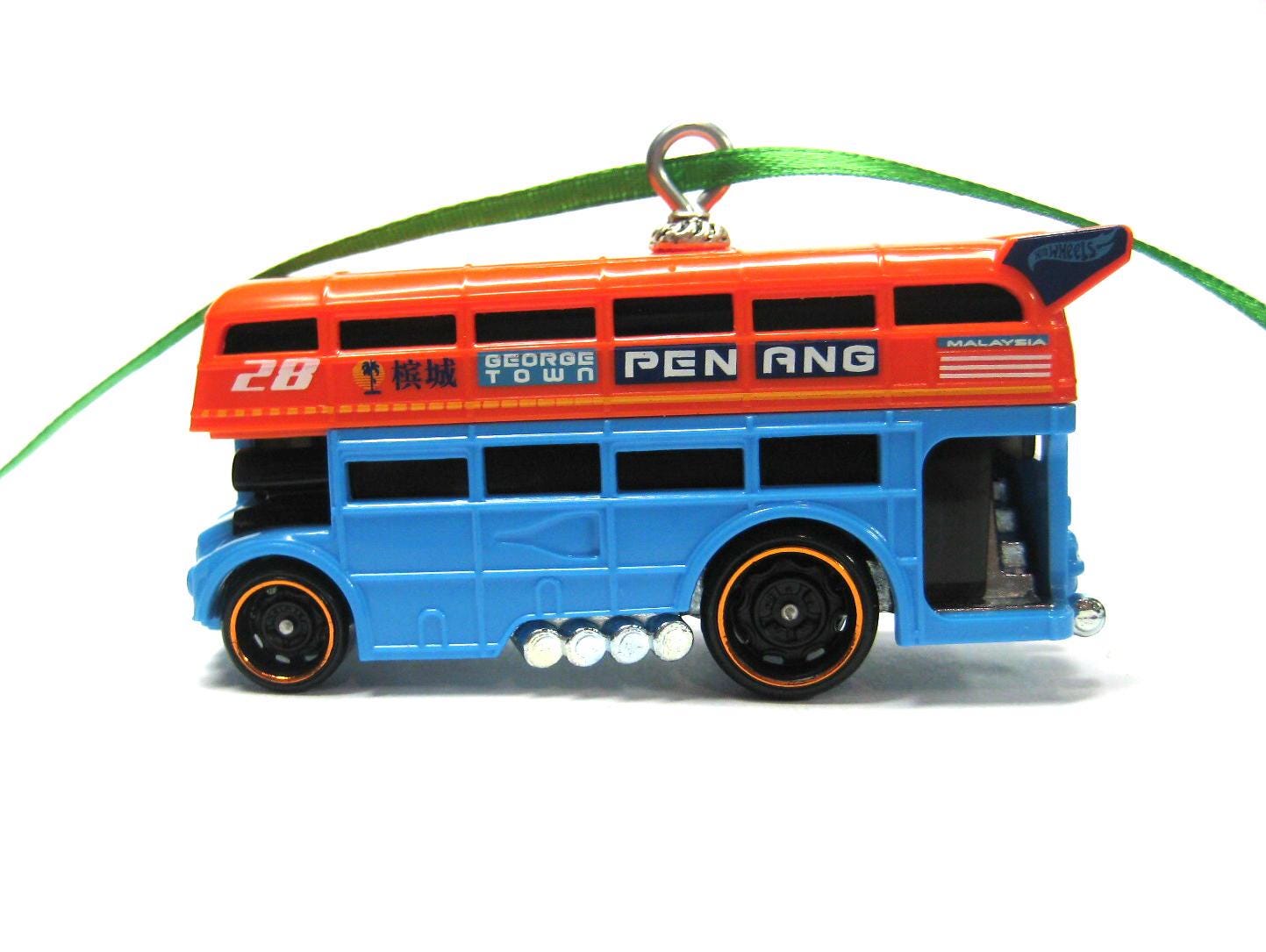 Double Trouble Decker Bus Christmas Tree Ornament - Etsy