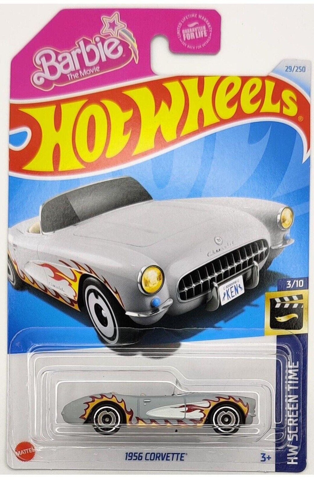 Hot Wheels Barbie 1956 Corvette Car HTF Diorama - Etsy