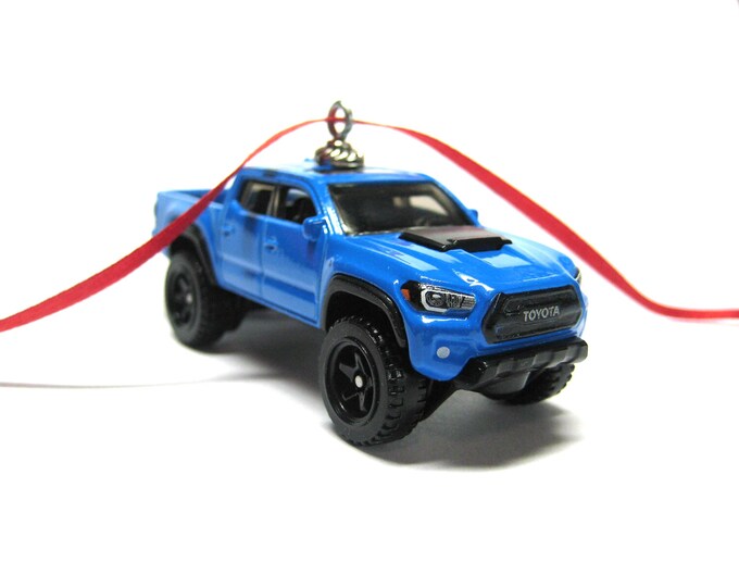 Toyota Tacoma 4 Door 4x4 Pickup Truck Christmas Tree Ornament - Etsy