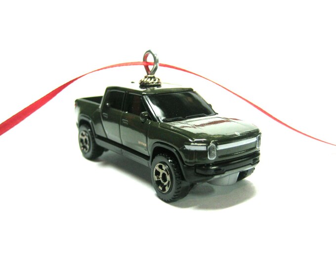 Rivian R1T EV Electric Pickup Truck Car Christmas Tree Ornament - Etsy