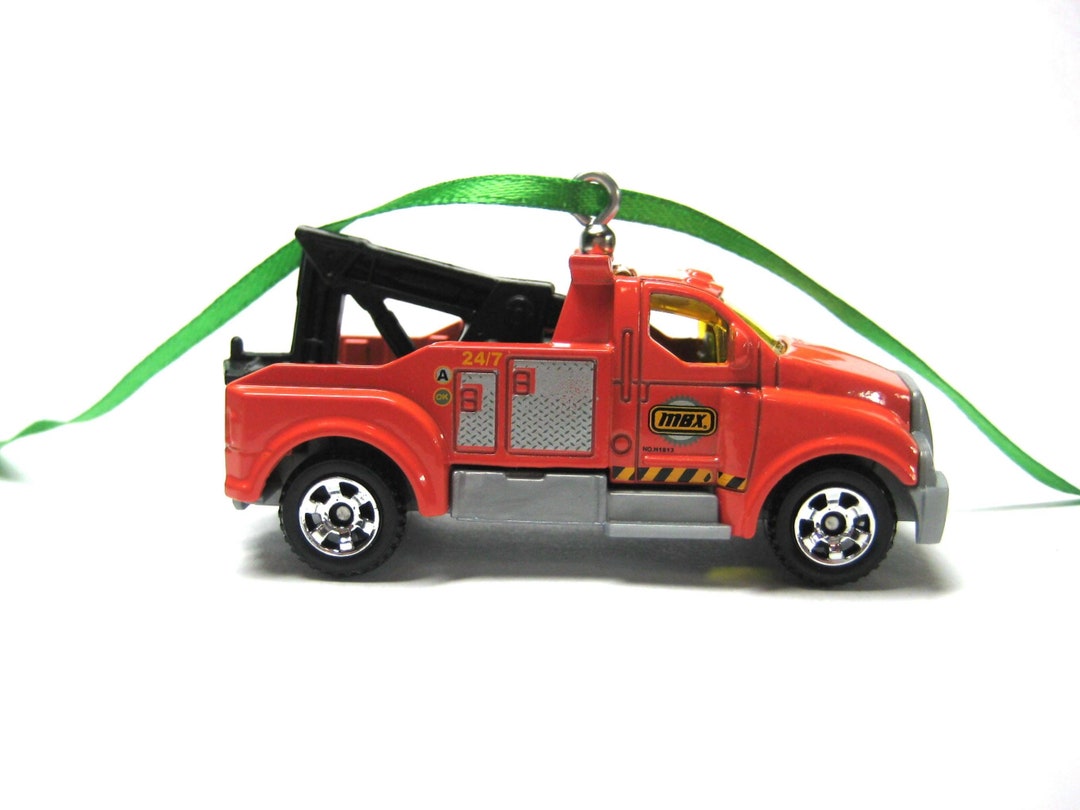 Heavy Duty Repo Tow Truck Wrecker Hauler Pickup Truck Christmas Tree ...