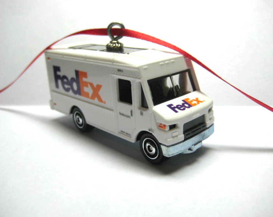 Fed Ex Fedex Step Van Delivery Truck Christmas Tree Ornament - Etsy