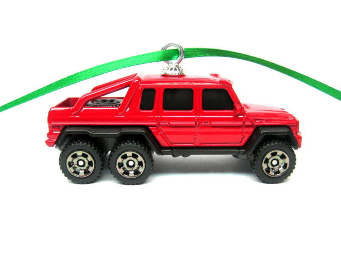 Mercedes Benz G63 AMG 6X6 SUV Matchbox Ornament Hot Wheels - Etsy