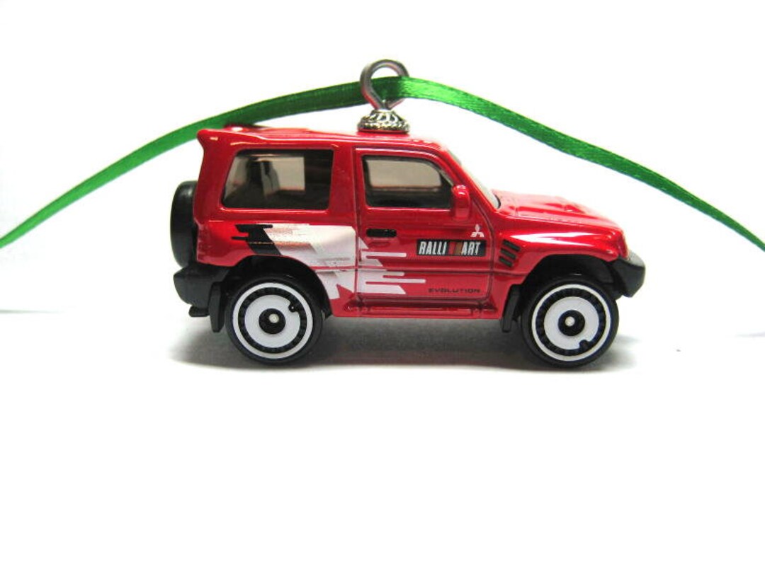 Mitsubishi Pajero Evolution SUV Jeep Truck Hot Wheels Ornament Matchbox ...